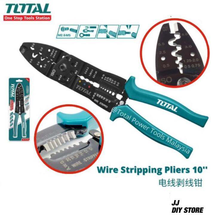 TOTAL Wire Stripper 10" - THT15101 | Lazada