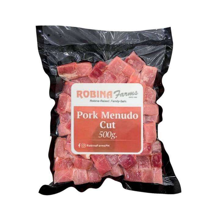 Pork Menudo Cut (500g) by Robina Farms | Lazada PH