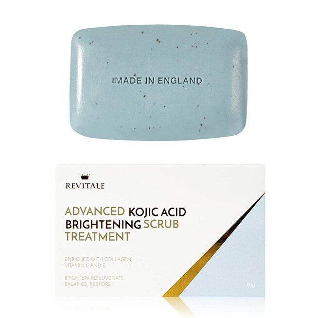 Revitale Advanced Kojic Acid Brightening Scrub Treatment Soap 80g ...