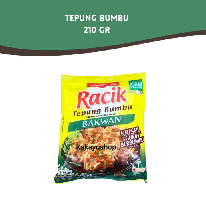 RACIK Tepung Bumbu 210 GR - Makanan | Lazada Indonesia