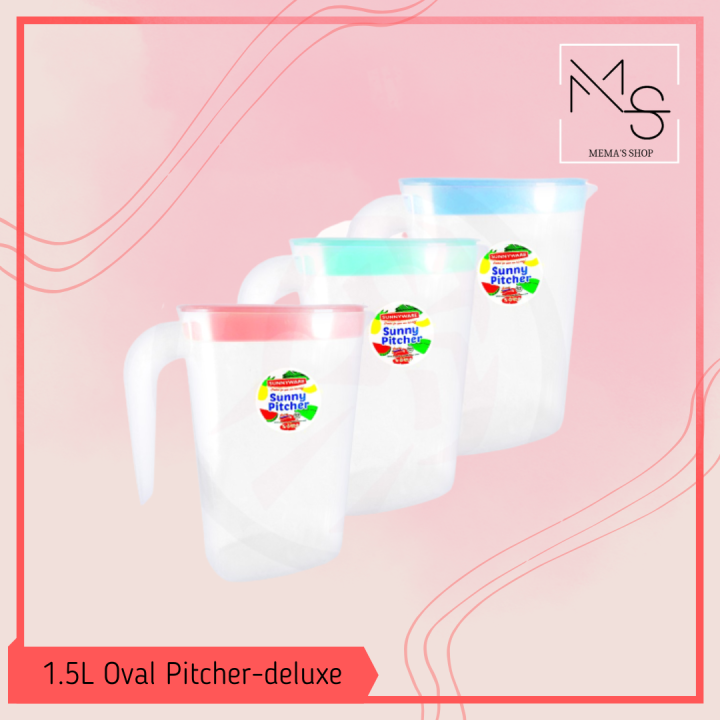 Sunnyware 1.5L Oval Pitcher-Deluxe | Lazada PH