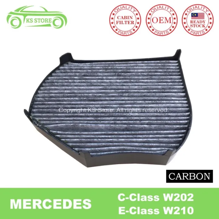 Mercedes C Class W202 E Class W210 Carbon Cabin Air Filter OE ...
