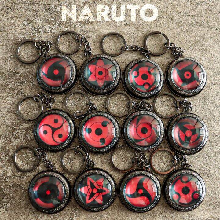 【MO8】Naruto Keychains Naruto Uzumaki Itachi Uchiha Kakashi Hatake GaaraSakura Haruno | Lazada