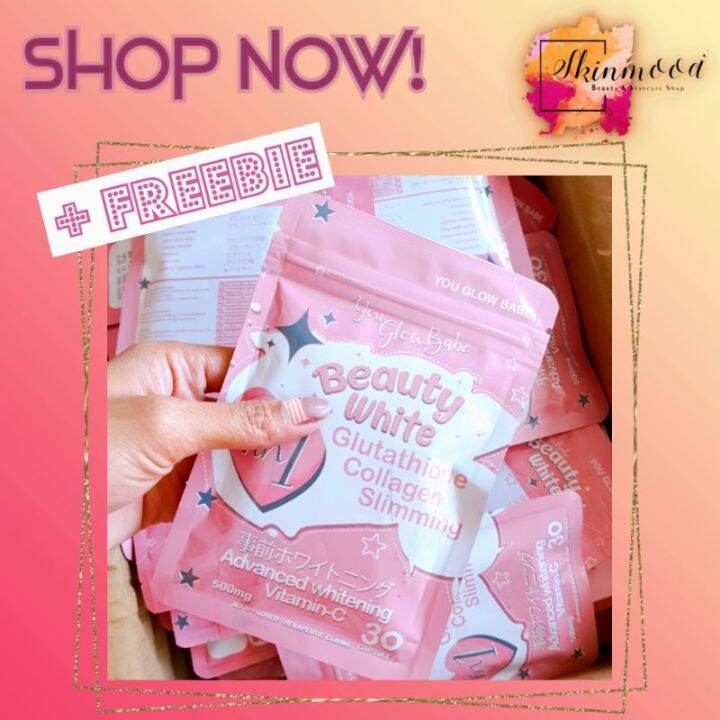 You Glow Babe 4 in 1 Beauty White Glutathione Collagen Slimming Capsule♡ | Lazada PH