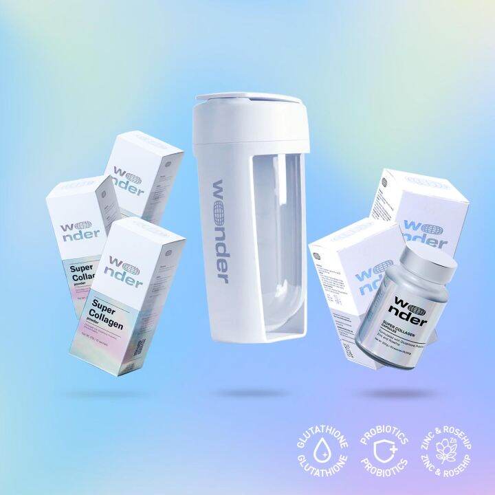 Wonder Super Collagen Powder & Capsules (6 boxes) | Lazada PH