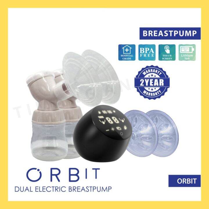 Milk Planet Orbit - Dual-Motored Breastpump With 9 Levels Of Suction ...