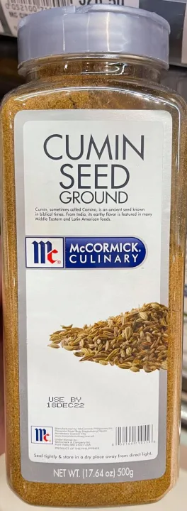 MCCORMICK Culinary Cumin Seed Ground 500 grams | Lazada PH