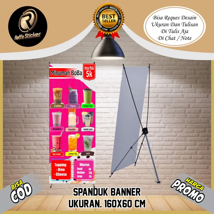 Spanduk, Banner Promo Makanan atau Minuman | Lazada Indonesia
