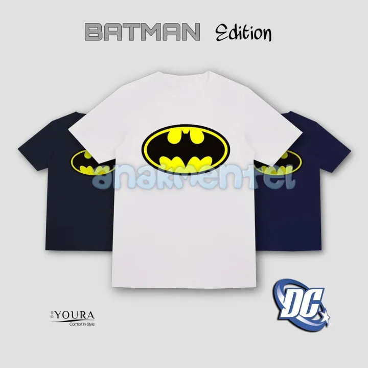 Baju Kaos Karakter EDISI DC COMIC BATMAN DEWASA dan ANAK ANAKMANJA ...