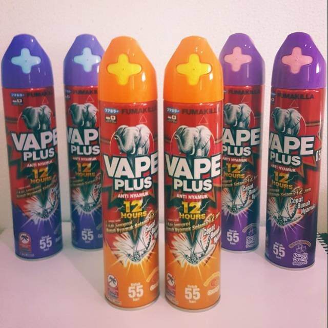 Vape Plus Anti Nyamuk 12 Hours 500ml | Lazada Indonesia