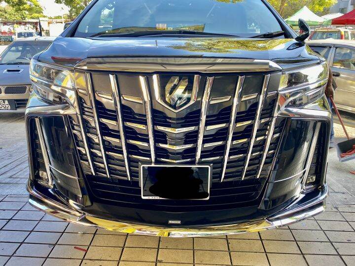 Toyota alphard agh30 2018 2019 2020 Modellista front rear skirt lip agh ...
