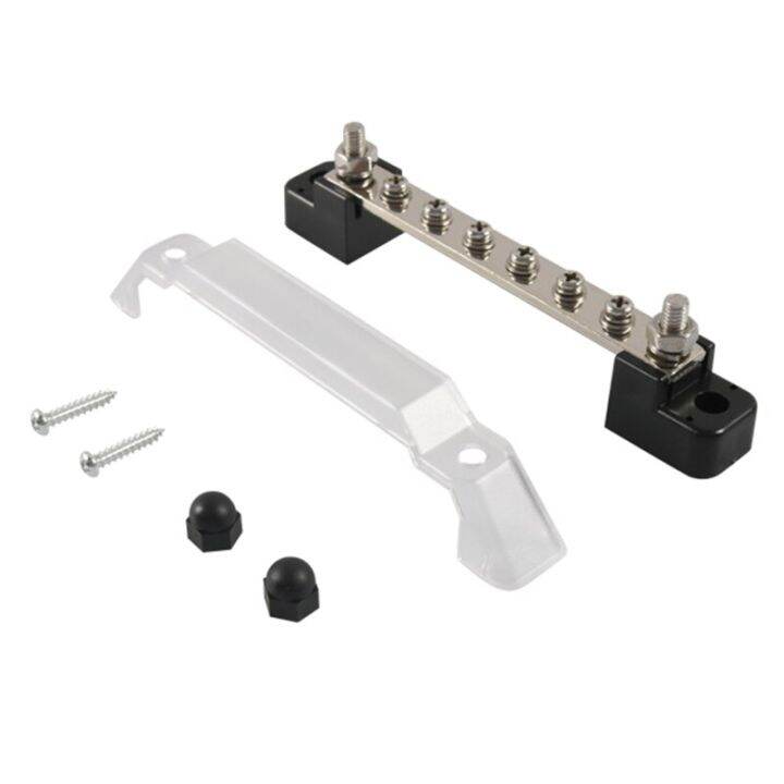 Pickup Trailer 6 Terminal Bus Bar Ground Distribution Kit Block ...