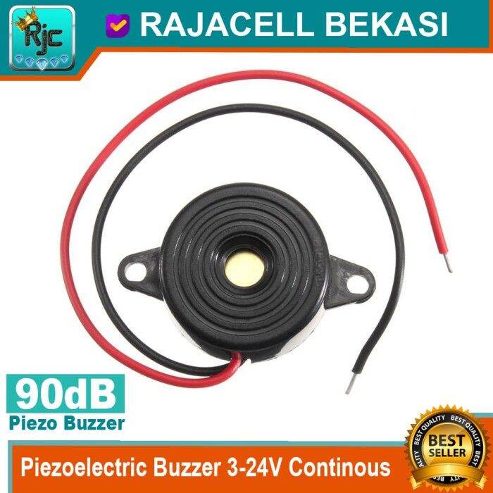 3-24V Piezo Electronic Buzzer Alarm 95DB Continuous Beeper For Arduino ...