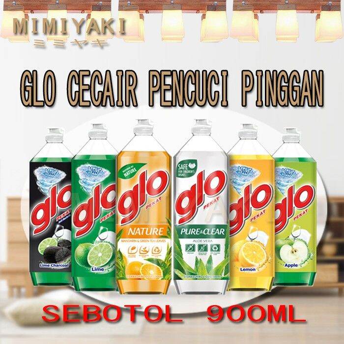 Glo Active Foam Lemon and Lime Dishwashing Liquid Cecair Pencuci ...