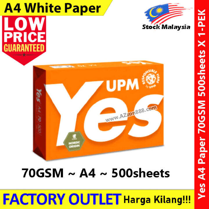 A4 Paper 70g / IK Yellow Lucky Star / Multifunction Business Paper 70 ...