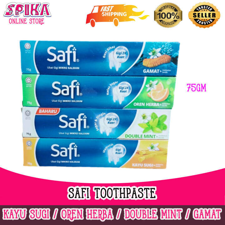 SAFI TOOTHPASTE WITH MICRO CALSIUM 75G | Lazada
