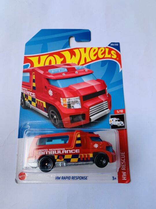 HOTWHEELS HOT WHEELS HW RAPID RESPONSE MERAH HW RESCUE SKALA 1 : 64 ...