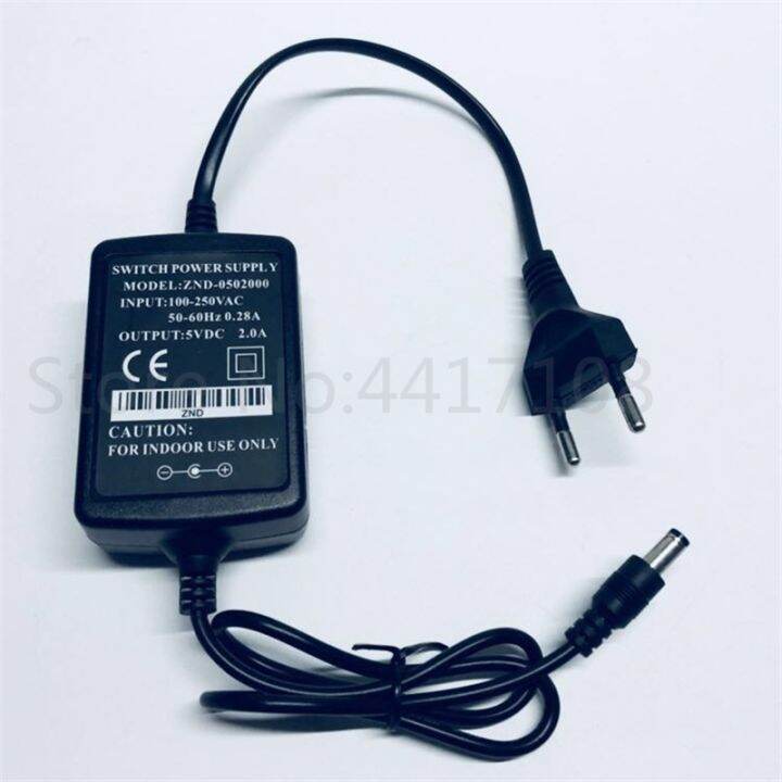EU Power Adapter input 100 250AC Output DC 5V 2A ForMedia Converter ...