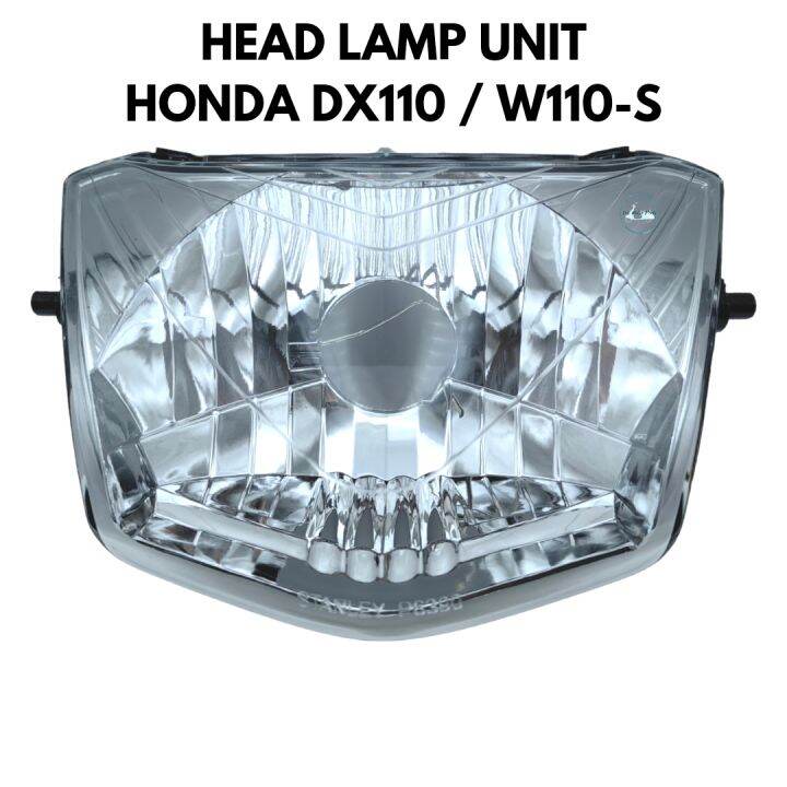 HEAD LAMP MOTOR HEAD LIGHT MOTOR LAMPU DEPAN MOTOR HONDA WAVE DX 110 WAVE DX110 WAVE 110 DX WAVE ...