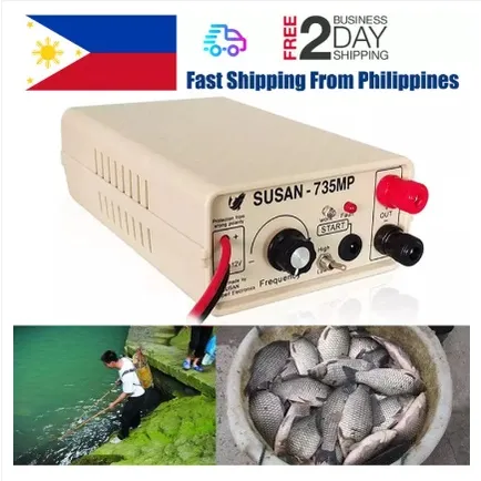 ☚Fishing Machine Electric Inverter Fish Shocker Stunner, 12V Susan ...