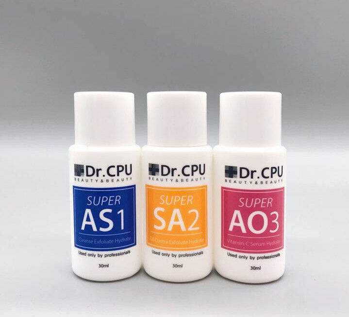 3pcs Set AS1 AO3 SA2 Dr. CPU Super Hydra Serum 30ml Per Bottle | Lazada PH