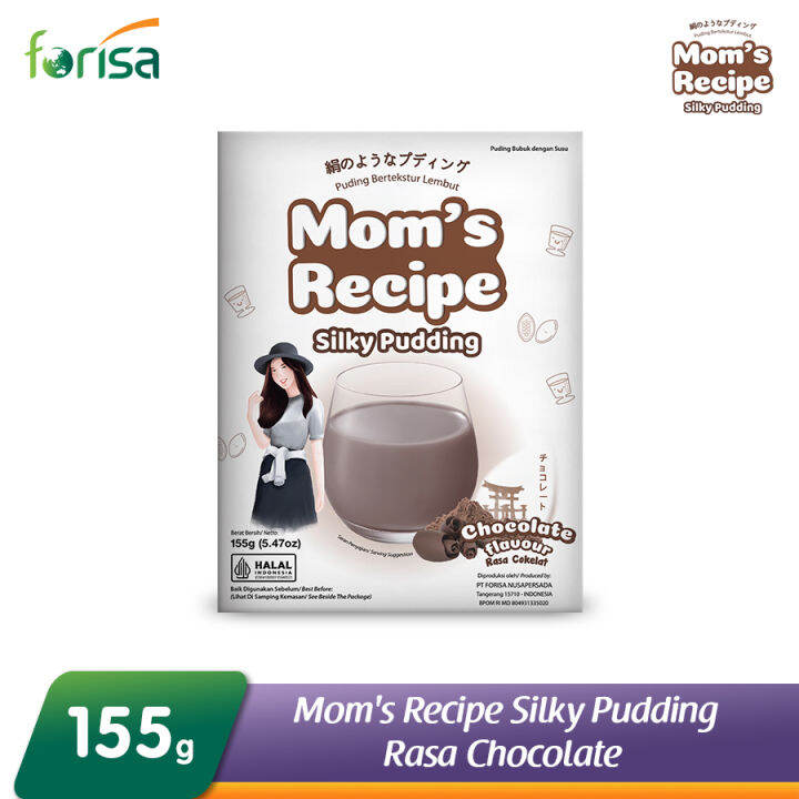 Mom's Recipe Silky Pudding Rasa Chocolate 155 gr | Lazada Indonesia