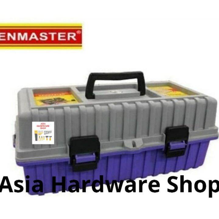 Toolbox Tingkat 17 Inch KENMASTER Tool Box Alat Tempat Kotak Perkakas ...