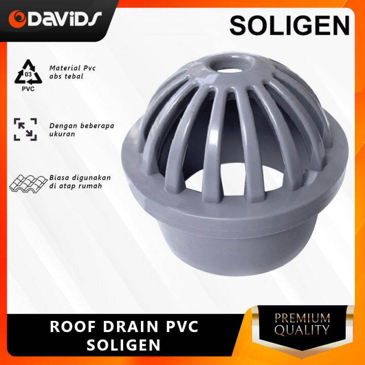 Roof Drain Saringan Filter Talang Air Rumah Plastik Pvc Soligen ...