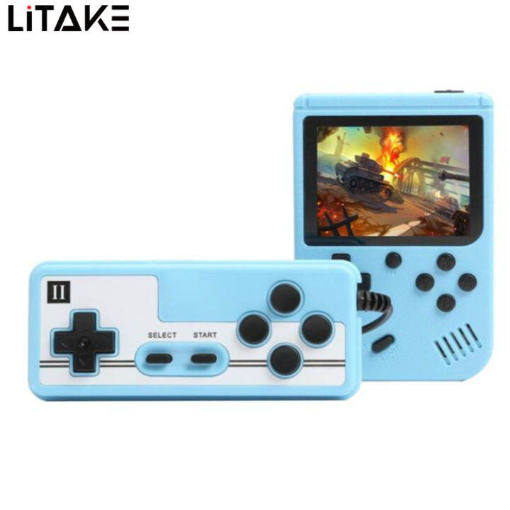Litake Handheld Game Console Portable Retro Video Game 1020mAh 8 Bit 3. ...