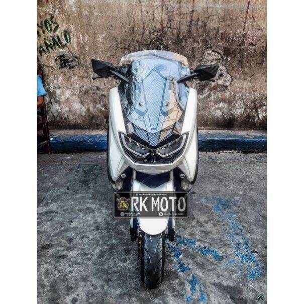 NMAX V2 V2.1 CLEAR VISOR w/ Thai mirror - All in set w/ Heng bolts ...