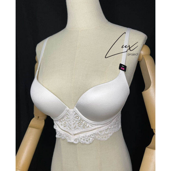 La Senza Cream-White Satin Lace Push Up Hello Sugar Braph | Lazada PH