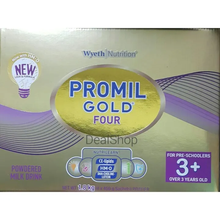 ♦ NEW! Wyeth Promil Gold Four 1.8kg Formula Powder Milk Drink Promil 4 ...