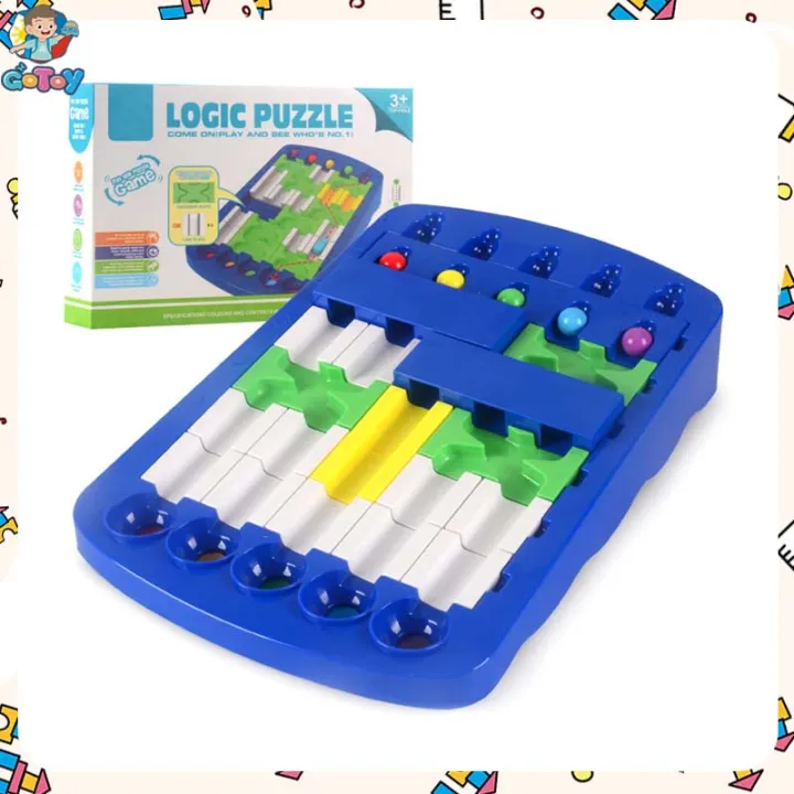 【Montessori Toy 60 Stages】Diy Logic Maze Children's Intelligence ...