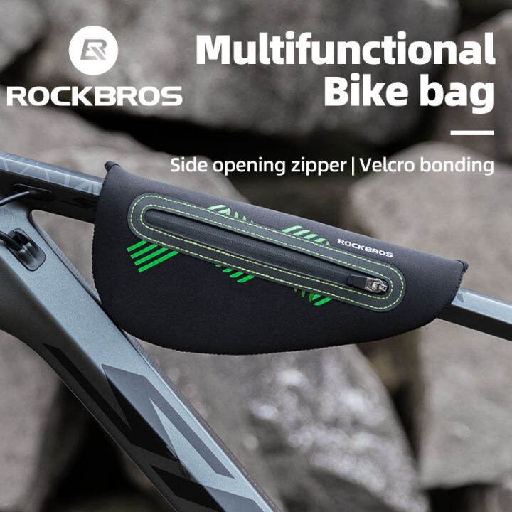 ROCKBROS Waterproof Bike Frame Bag Portable Multifunctional Mini Hand ...