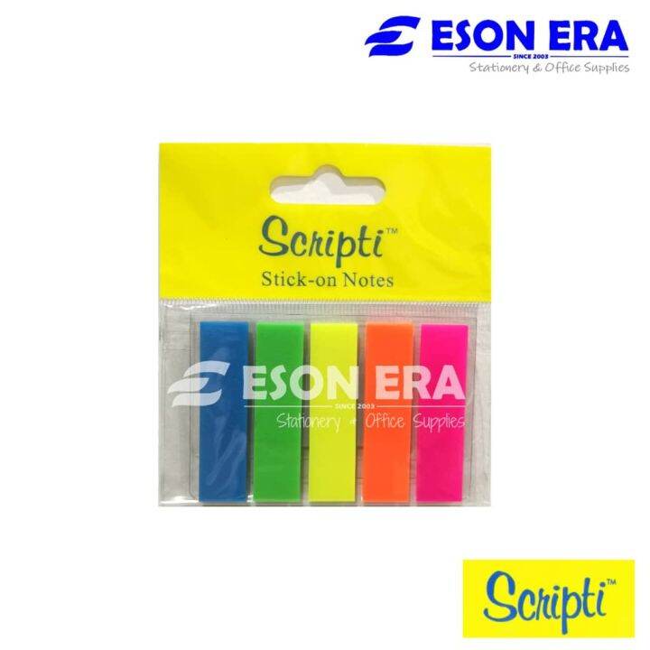 Scripti Stick-on Notes 45503 Stiker Tanda | Lazada