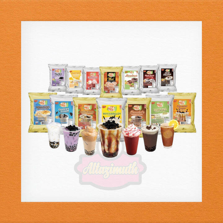 InJoy Milk Tea Flavors 500g inJoy Milk Tea 500g | Instant Powdered Milk ...