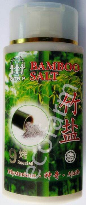 Korean Bamboo Salt 9 Roasted 1 bottle | Lazada