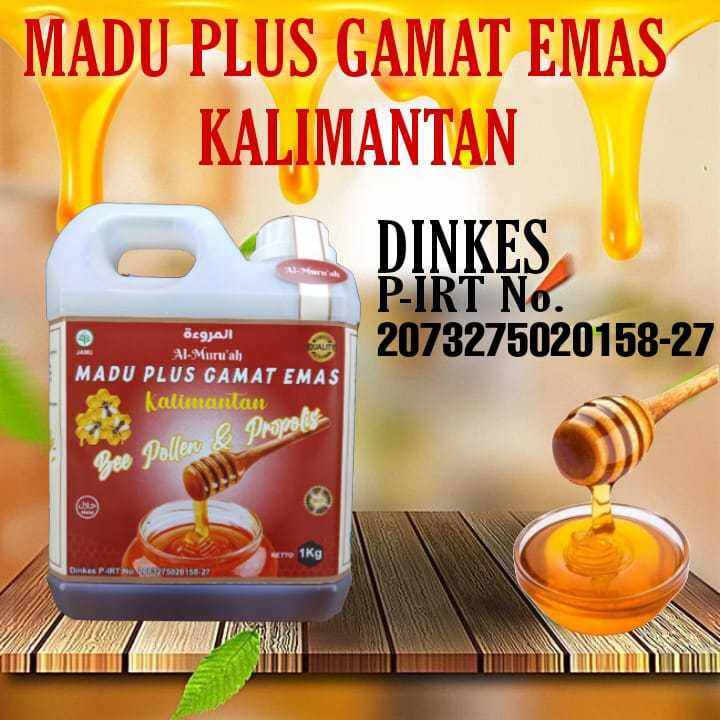 BEST SELLER Madu Gamat Emas, Bee Pollen dan Propolis /Imun ...