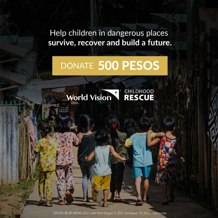 World Vision - Childhood Rescue - Php 500 Donation | Lazada PH