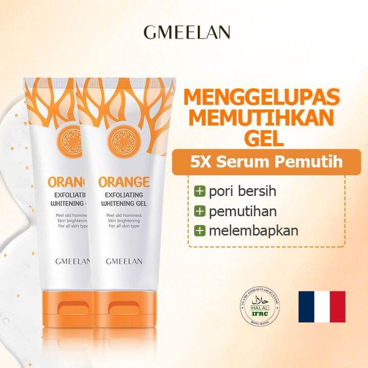 GMEELAN Exfoliating Whitening Gel Orange - Gmelan Ekspoliasi Gel ...