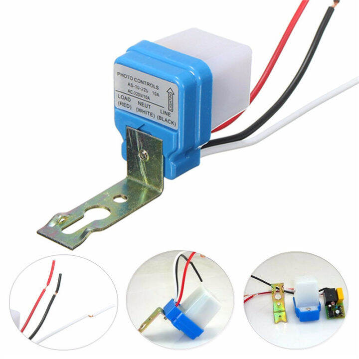 12V 24V 110V 220V Auto On-Off Switch Street Light Sensor Switch ...