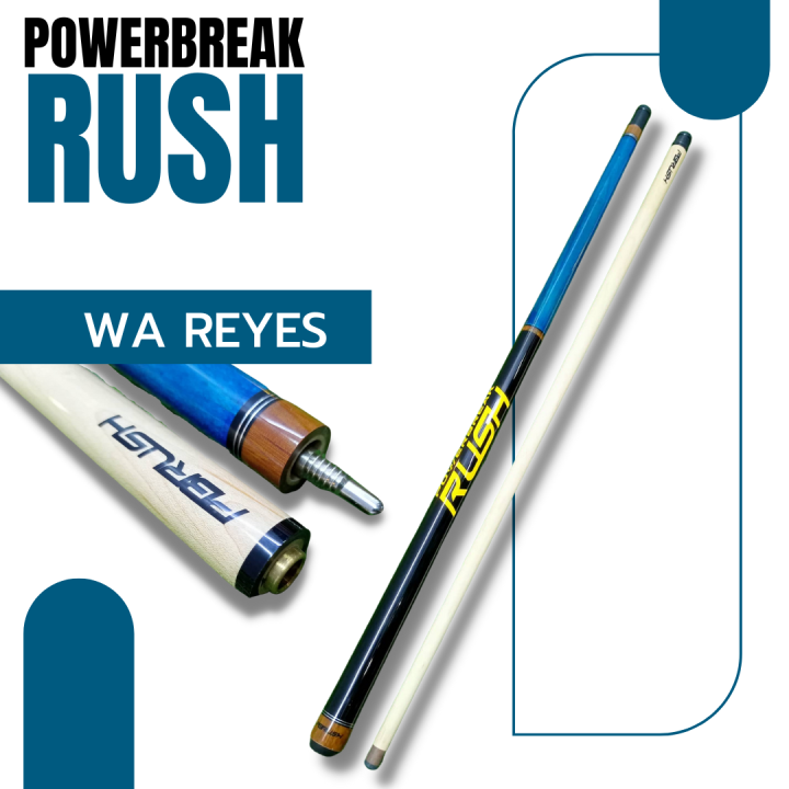 1PC. POWER BREAK RUSH | TAKO NG BILYARAN | BILLIARD CUE | STANDARD SIZE ...