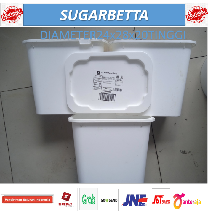 ember es krim Ember Es Krim Kotak 8 Liter Biru/Ember Ikan Cupang 8kg ...