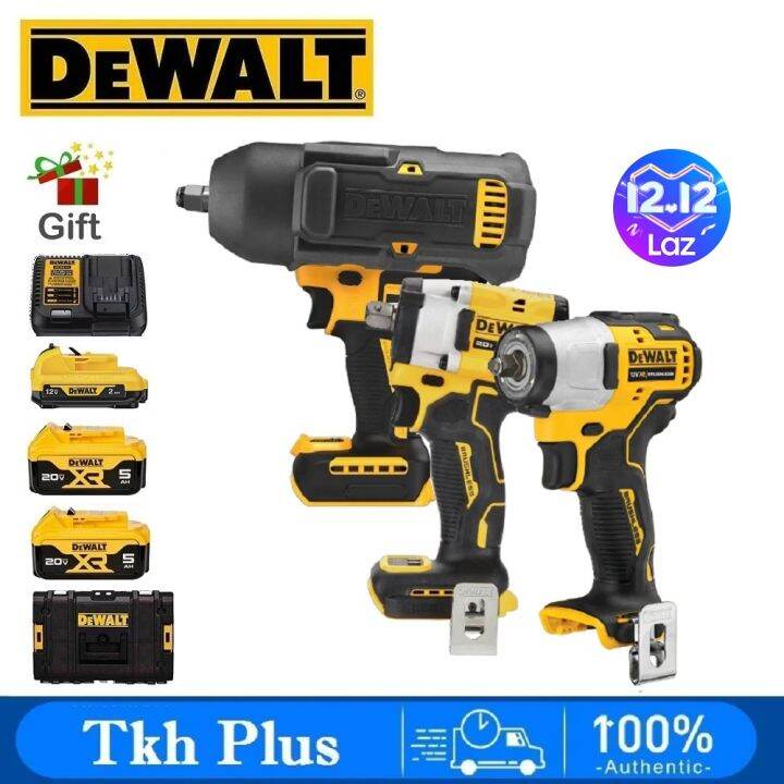 DEWALT DCF900 + DCF922 + DCF902 Brushless Cordless Impact Wrench Combo ...