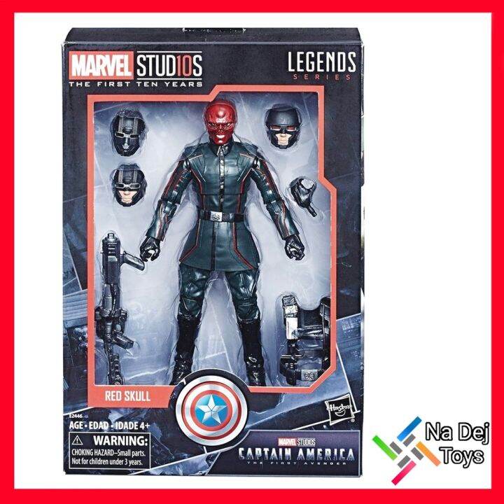 Marvel Legends MCU 10th Red Skull 6 Figure มาเวล เลเจนด์ MCU 10 ปี เร้ด ...