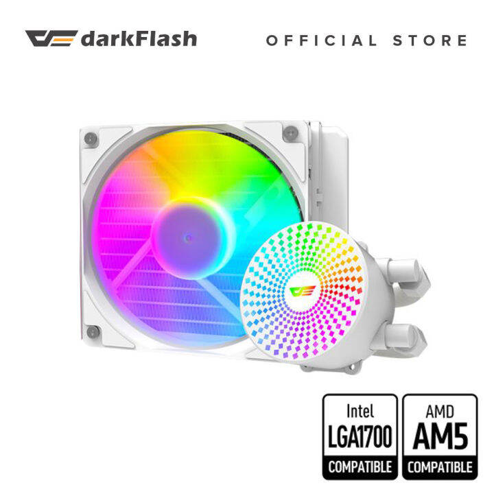 darkFlash Radiant DC-120 All-in-one 120mm LIQUID CPU Cooler | Lazada PH