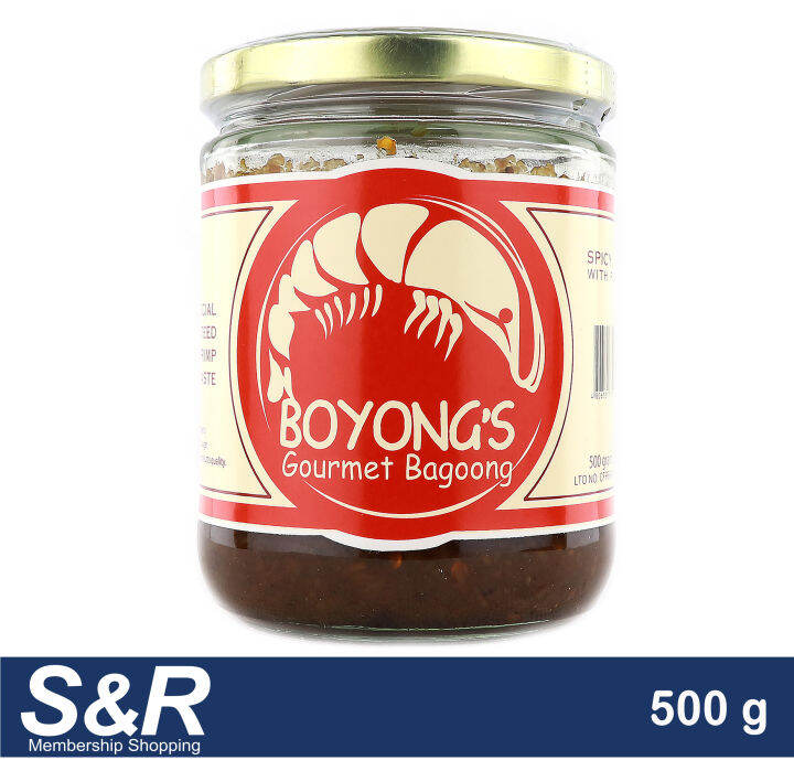 Boyong's Gourmet Bagoong SpicyFlavor 500 g | Lazada PH