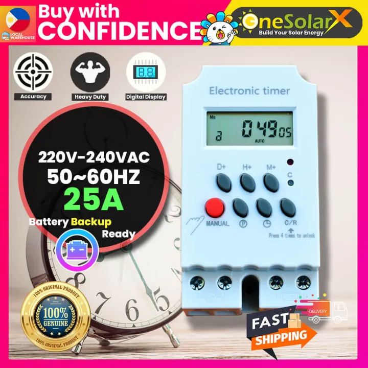 Time Control KG316T 220V Switch Programmable Automatic Digital Timer | Lazada PH