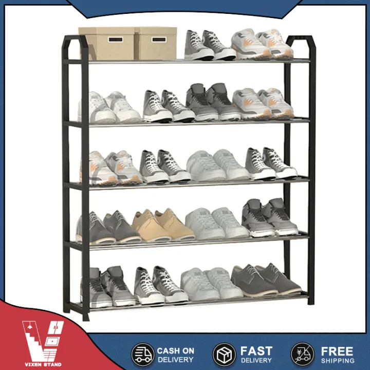 Five-layer 75CM shoe rack simple multi-layer assembly shoe rack ...