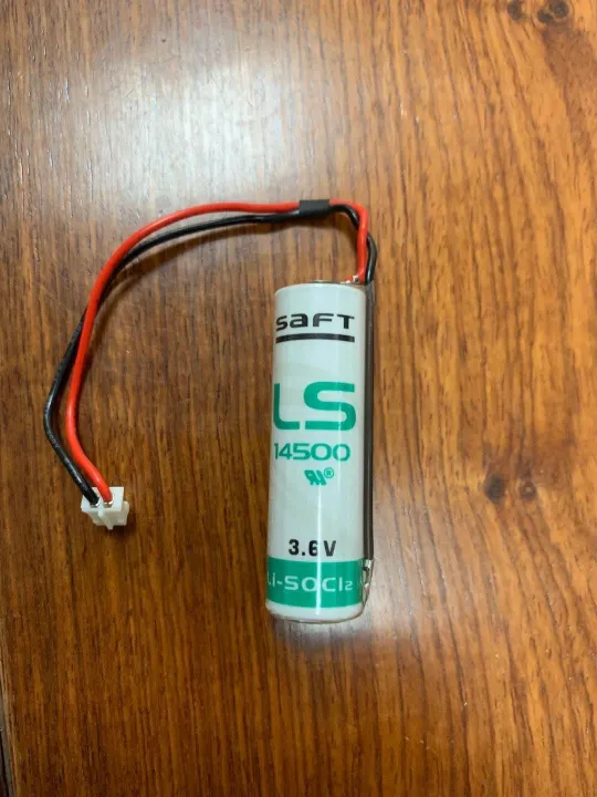 New-Original☇ SAFT Saft 14500 battery LS14500 No. 5 3.6V equipment ...